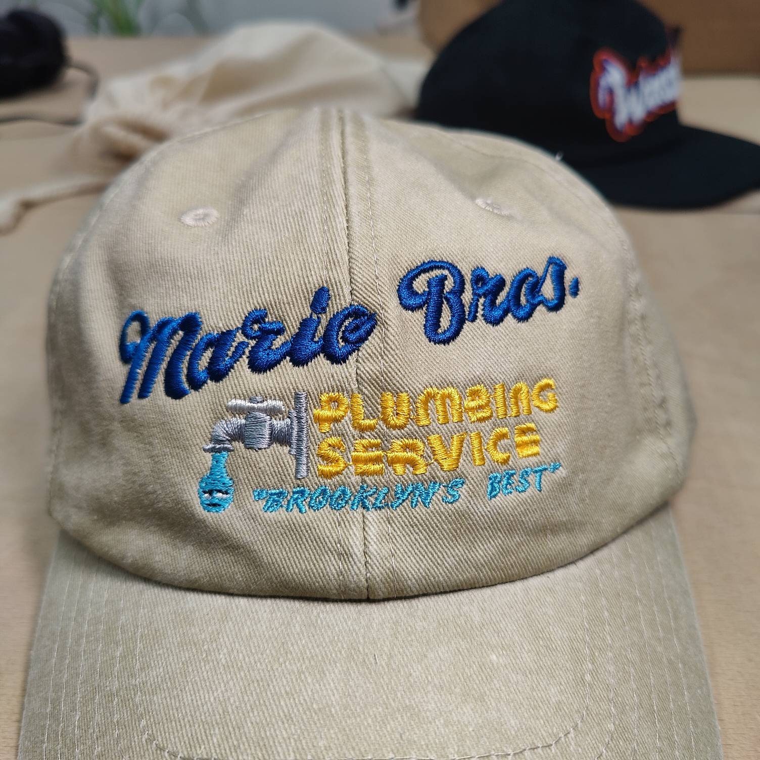Super Mario Bros Film Logo Cap - Etsy