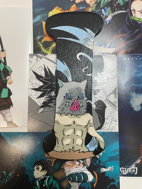 Anime Demon Slayer Inspired Inosuke Letter Painting - Etsy