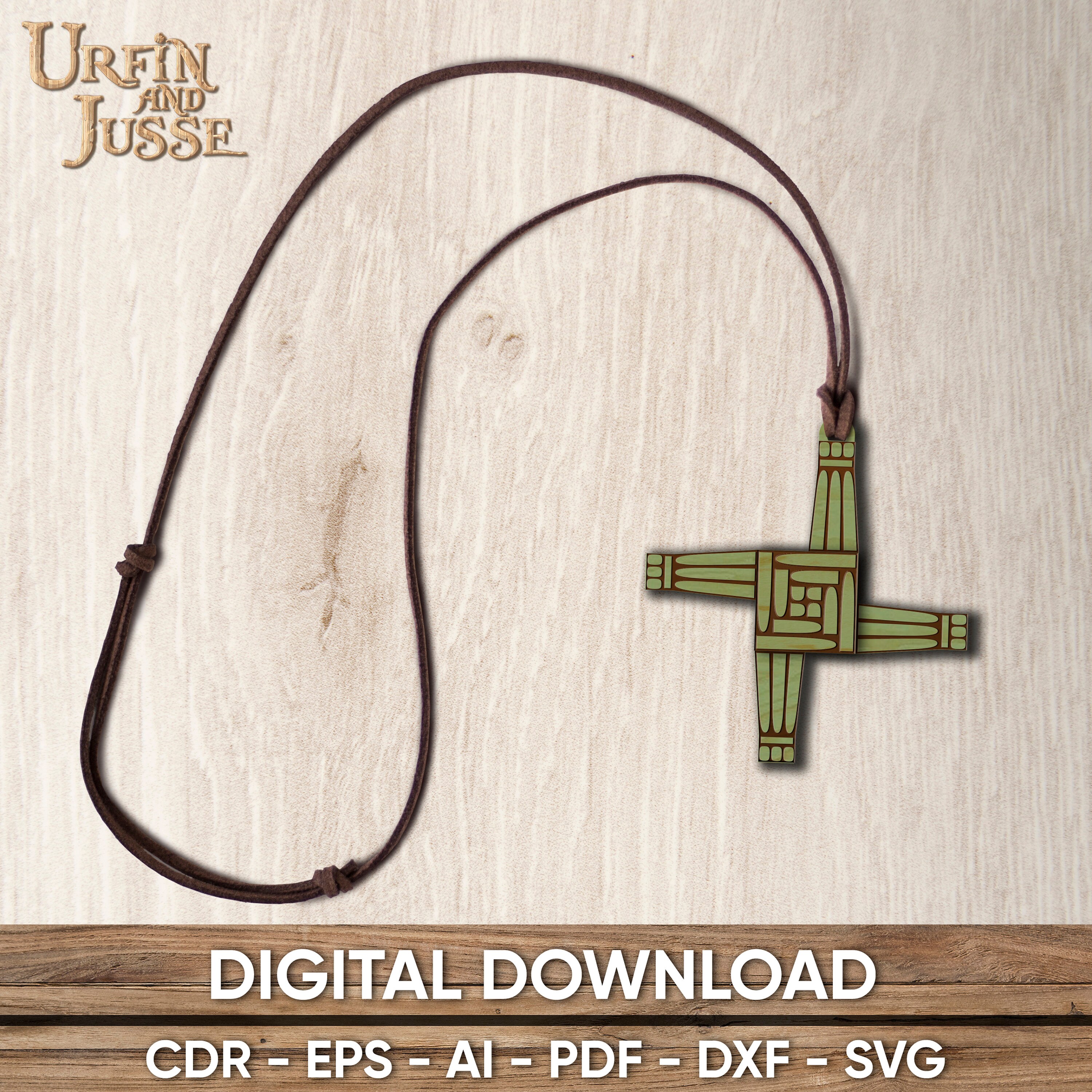 Brigid's Cross Design for Cutting Project, Digital Download Files, DXF ...