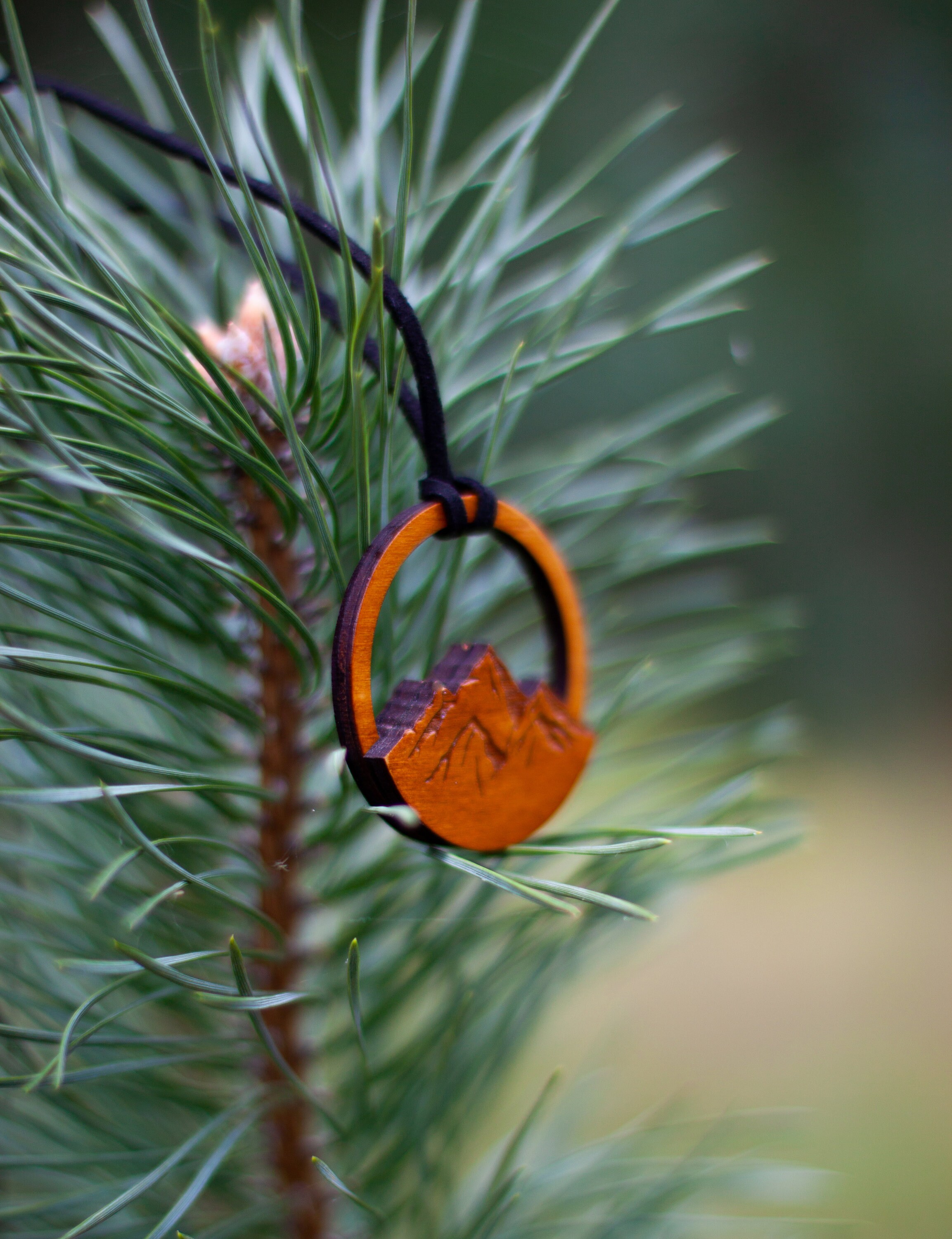 Earth Elemental Jewelry, Mountain Necklace, Four Element Pendant ...