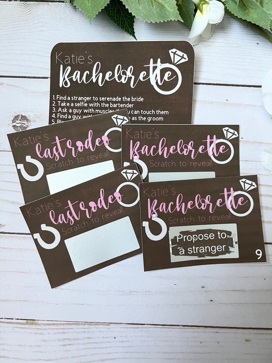 Last Rodeo Bachelorette Scavenger Hunt--bachelorette Weekend-rodeo ...