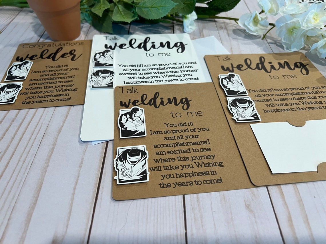 Welder Trade School Graduation Cardwelder Gifts-welder - Etsy