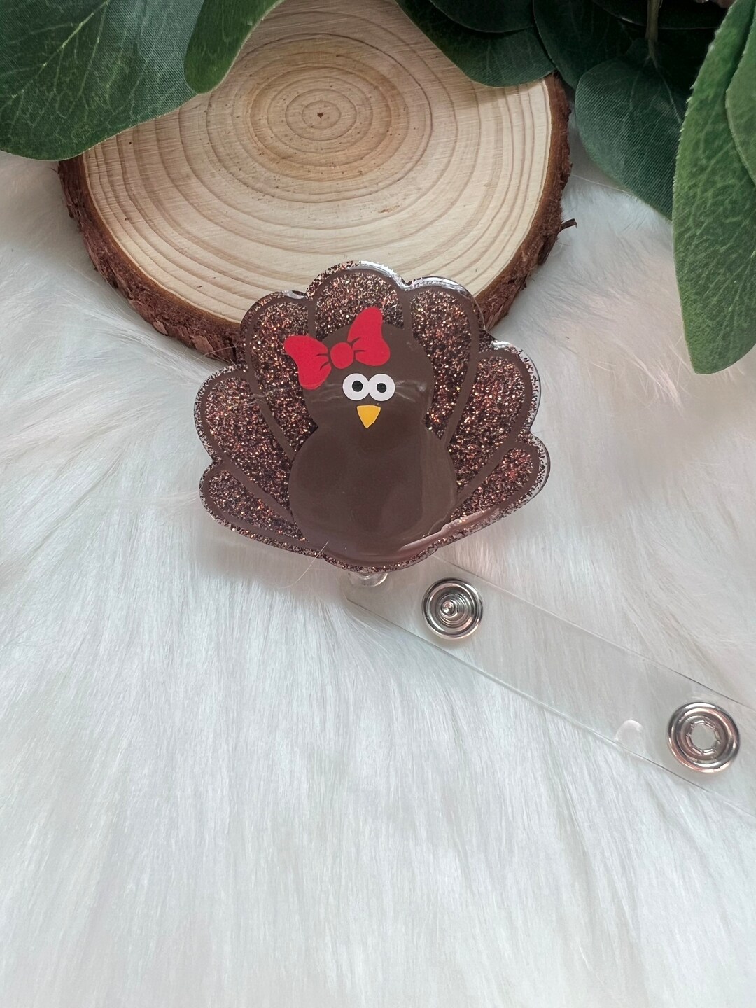 Turkey Badge Reel--thanksgiving Badge Reel-nurse Badge Reel-fall Badge ...