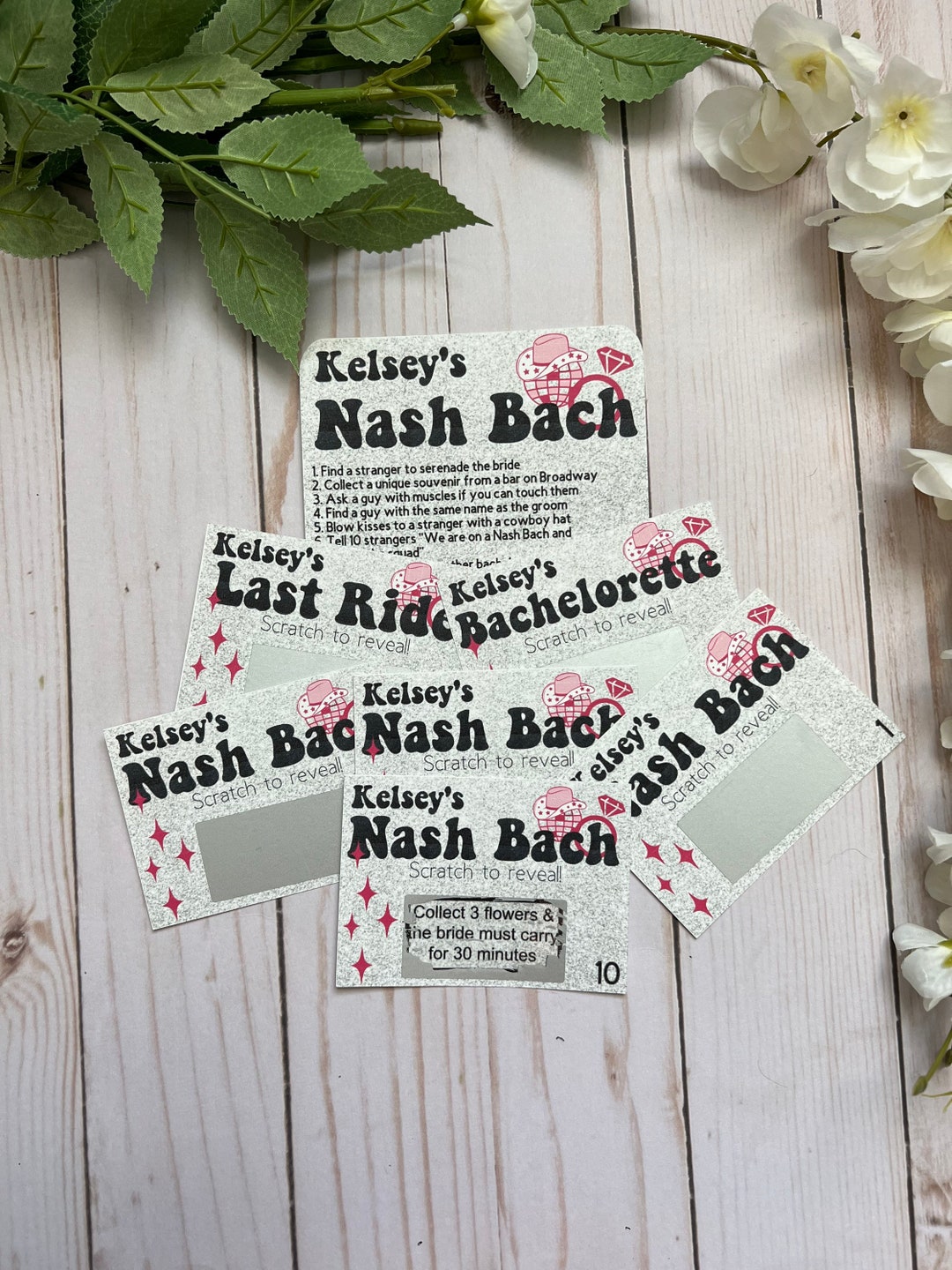 Nash Bach Bachelorette Scavenger Hunt--bachelorette Weekend-rodeo ...
