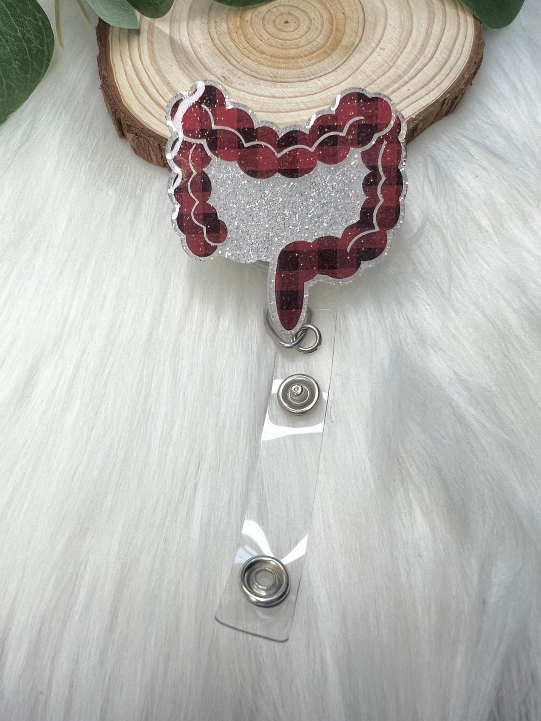 Holiday GI Nurse Badge Reel--medical Badge Reel-nursing Appreciation ...