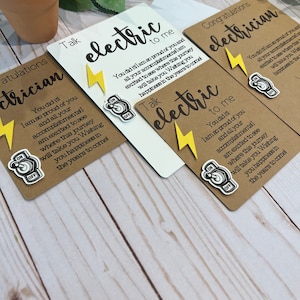 Electrician Trade School Graduation Card--electrician Gifts-electrician ...