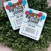 Birthday Scratch off Ticketsecret Message-vacation - Etsy