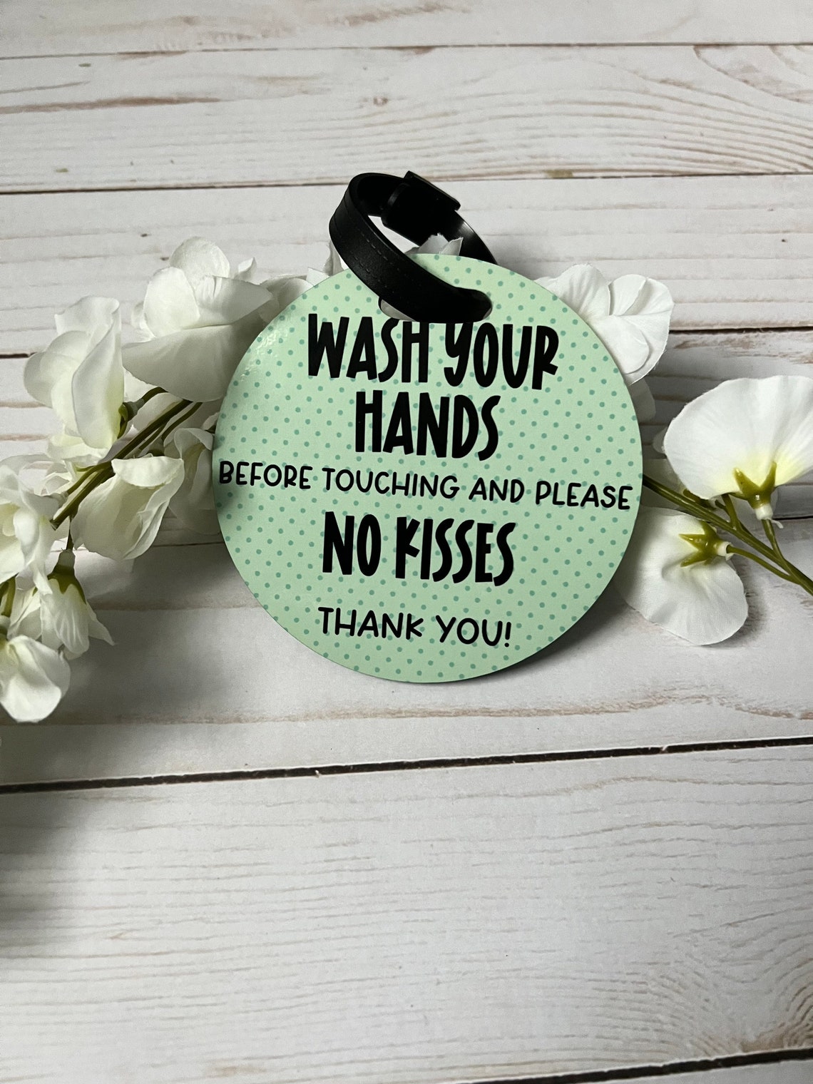 Wash Your Hands Baby Sign Baby Germ Sign-germs Too Big-baby | Etsy