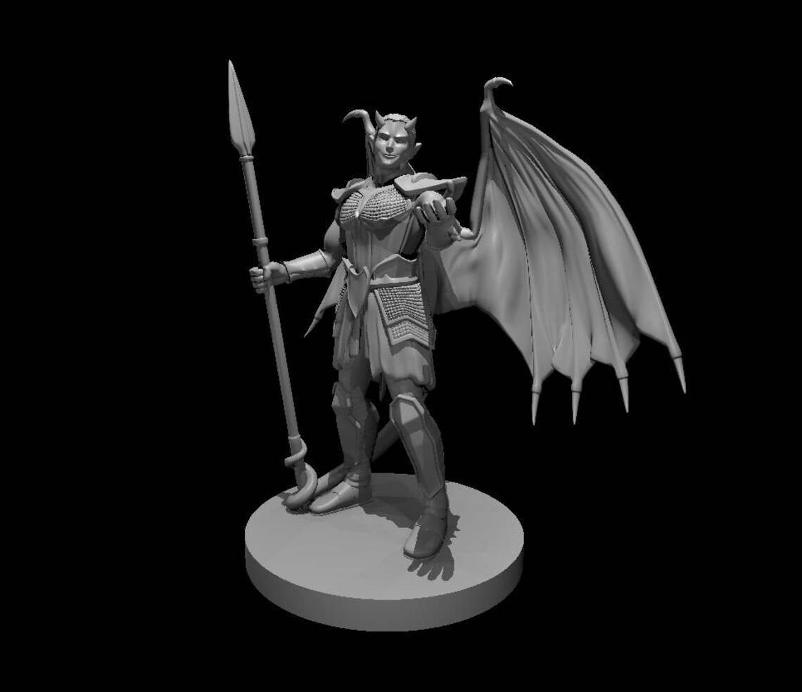 Cambion Miniature for Dungeons and Dragons by Mz4250 - Etsy