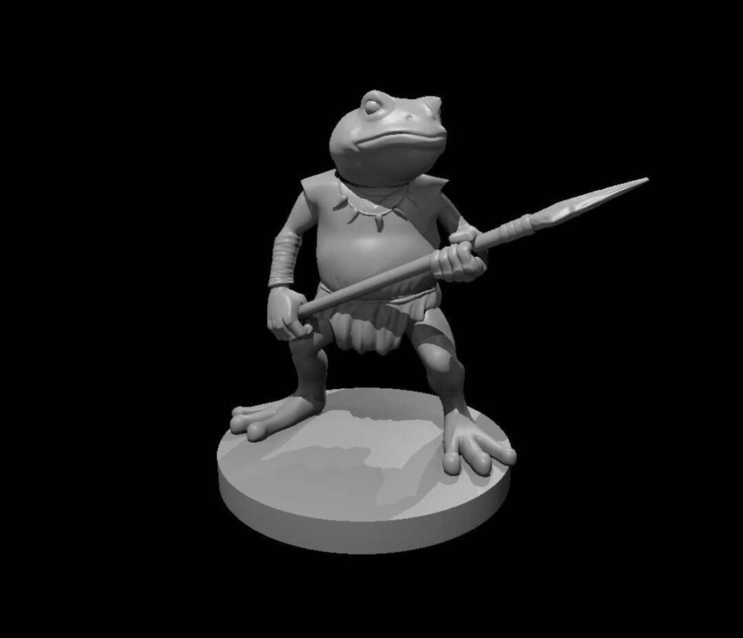 Bullywug, Miniature for Dungeons and Dragons by Mz4250 - Etsy