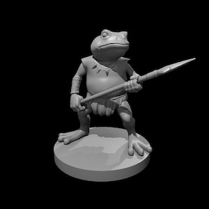 Bullywug, Miniature for Dungeons and Dragons by Mz4250 - Etsy