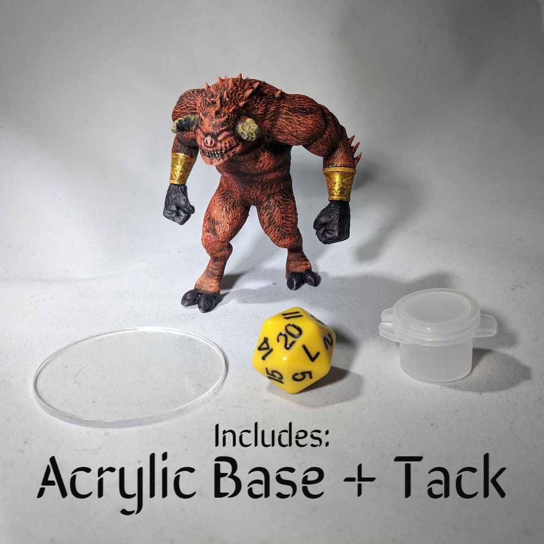 Arcanaloth Miniature for Dungeons and Dragons by Mz4250 - Etsy