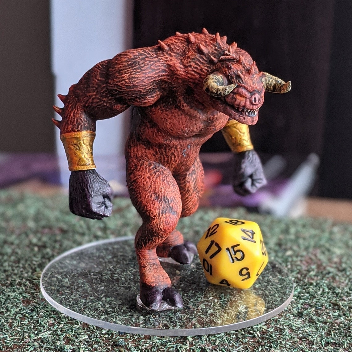 Goristro demon Miniature for Dungeons and Dragons by Mz4250 - Etsy