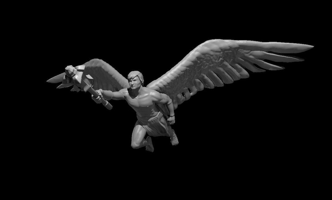 Deva angel, Miniature for Dungeons and Dragons by Mz4250 - Etsy