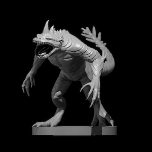 Troglodyte, Miniature for Dungeons and Dragons by Mz4250 - Etsy