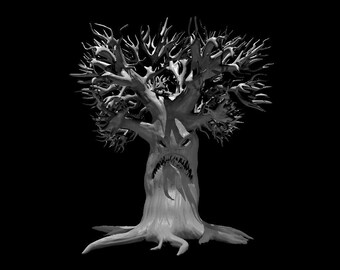 Awakened Shrub Miniature for Dungeons and Dragons by Mz4250 - Etsy