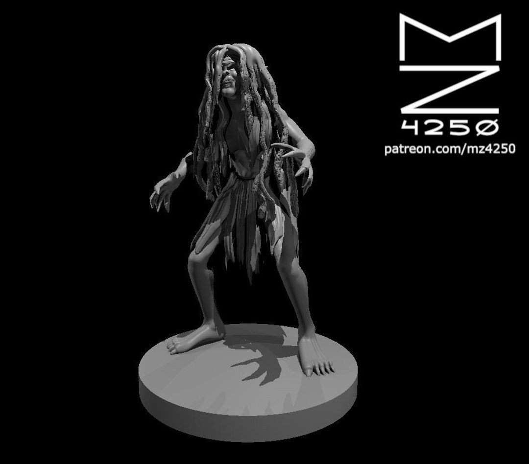 Sea Hag, Miniature for Dungeons and Dragons by Mz4250 - Etsy