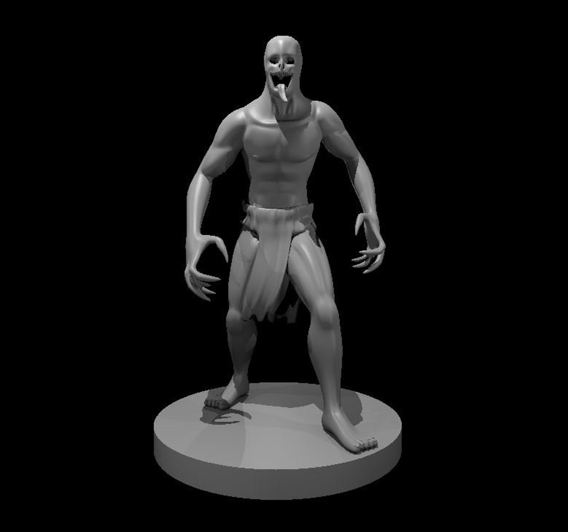 Buy Ghoul / Ghast Miniature for Dungeons and Dragons by Mz4250 Online ...