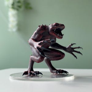 Red Slaad, Miniature for Dungeons and Dragons by Mz4250 - Etsy