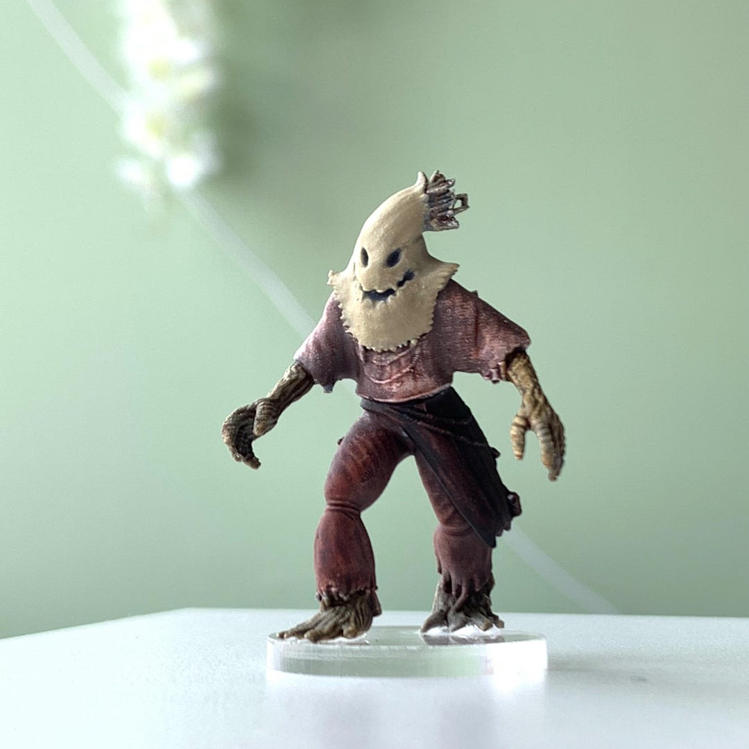 Scarecrow, Miniature for Dungeons and Dragons by Mz4250 - Etsy