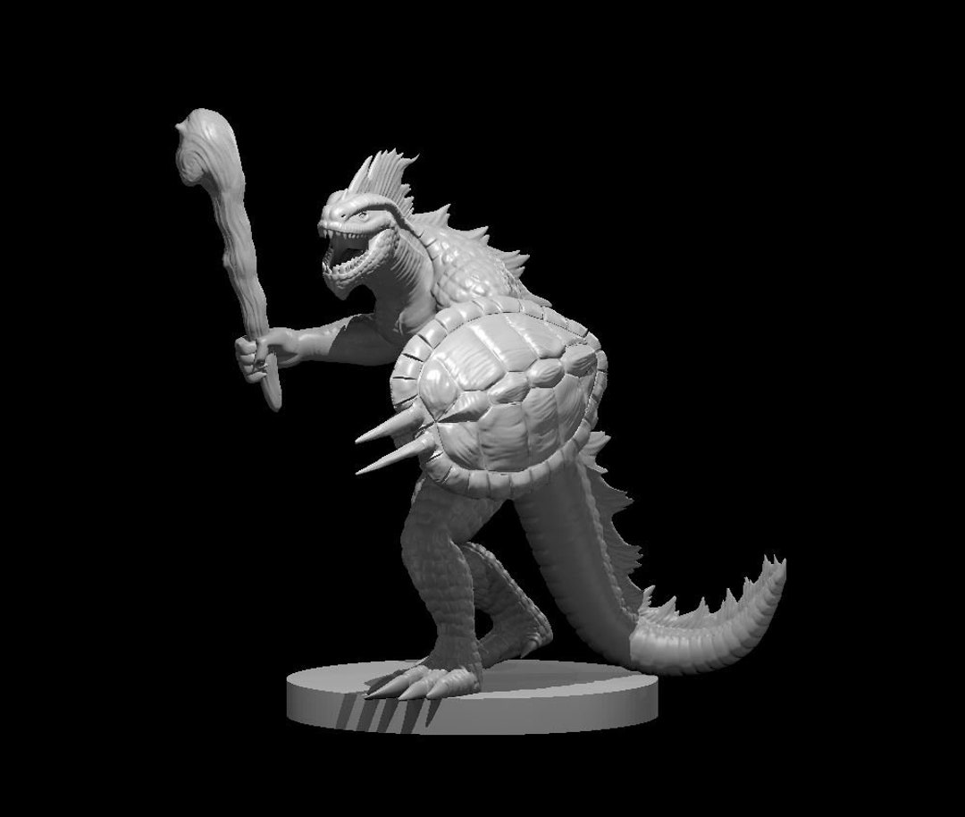 Lizardfolk, Miniature for Dungeons and Dragons by Mz4250 - Etsy