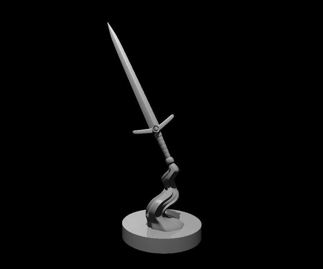 Animated Flying Sword, Miniature for Dungeons and Dragons by Mz4250 - Etsy