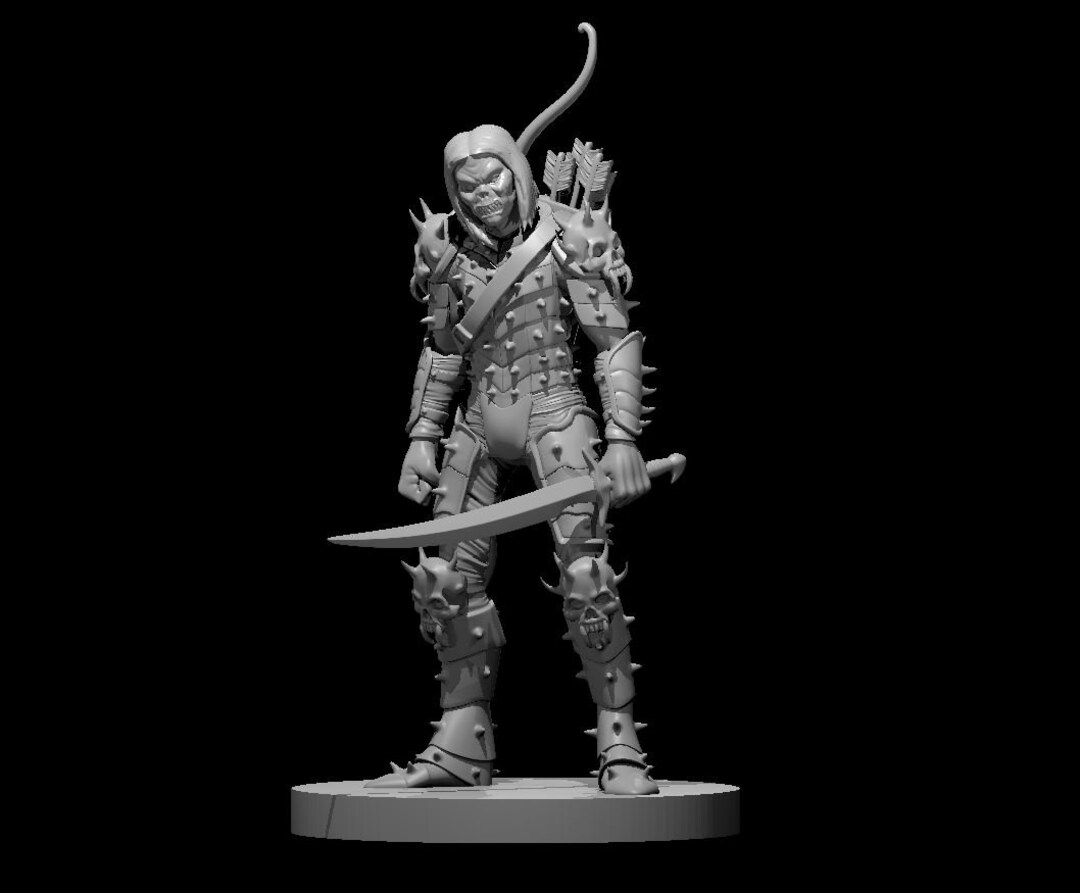 Wight, Miniature for Dungeons and Dragons by Mz4250 - Etsy