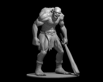 Yeti Miniature for Dungeons and Dragons by Mz4250 - Etsy