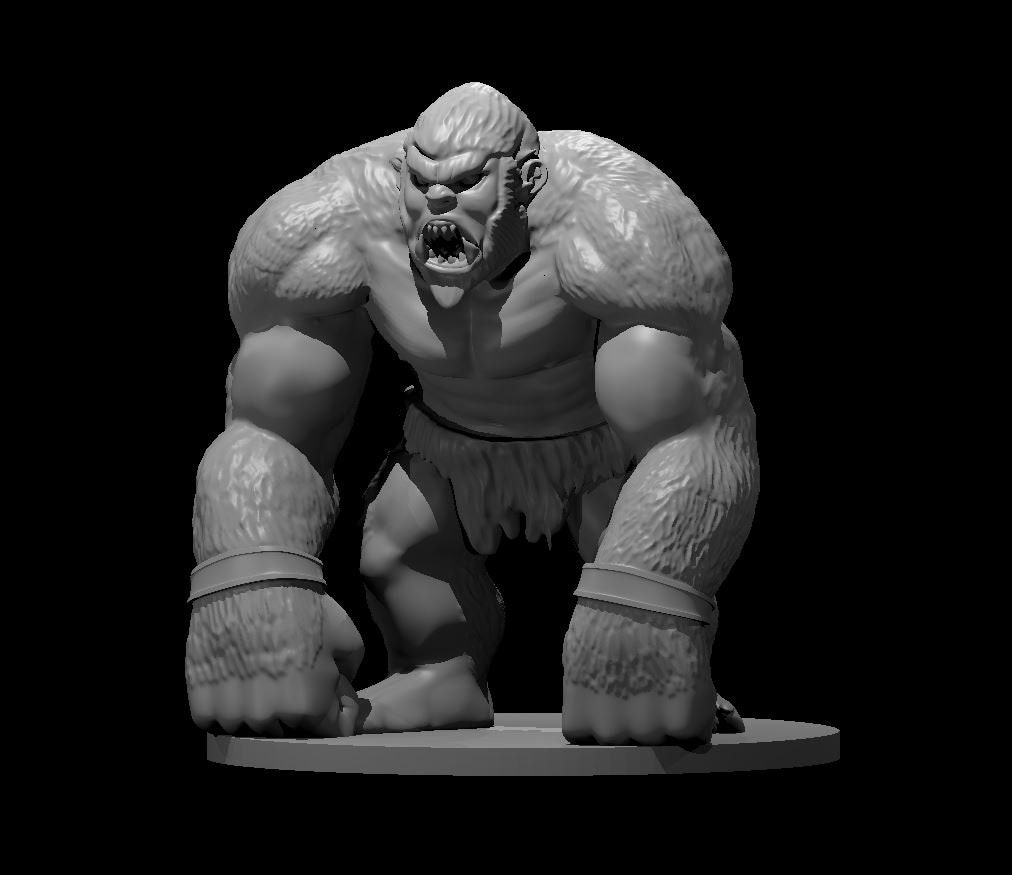 Barlgura Miniature for Dungeons and Dragons by Mz4250 - Etsy