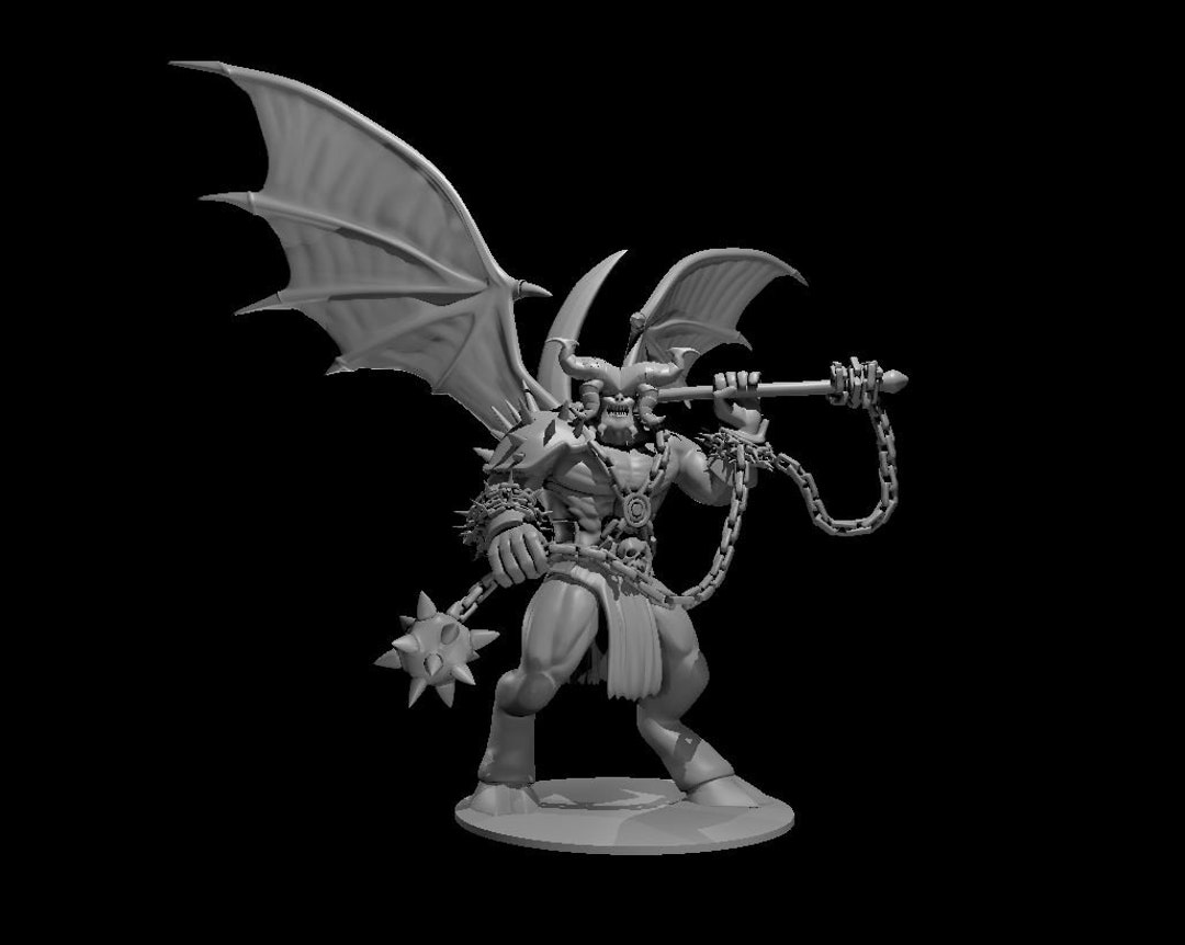 Balor demon Miniature for Dungeons and Dragons by Mz4250 - Etsy