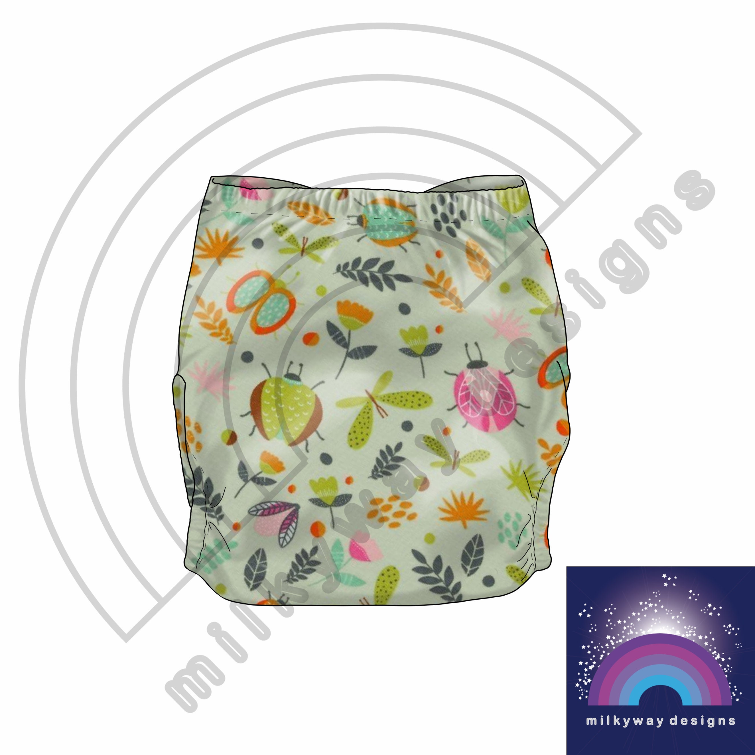 Product Mock up Template Adjustable Cloth Diaper Nappy | Etsy