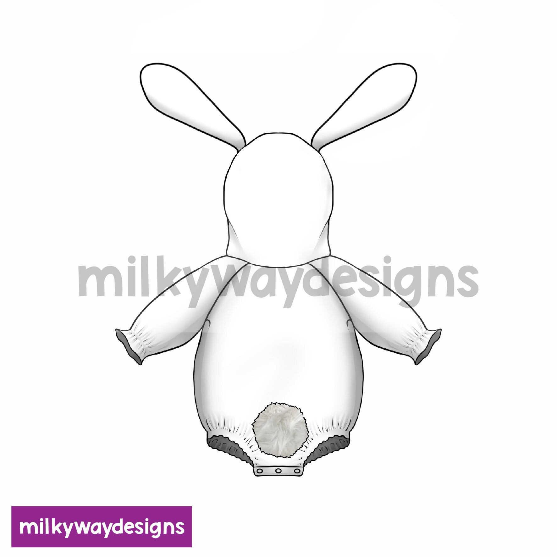 X6 Product Mock up Template Rabbit Ears Sweater Rompers PNG - Etsy
