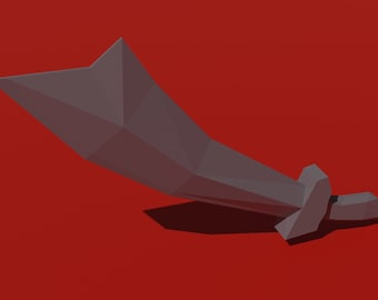 Oldschool Runescape Dragon Scimitar 3D Print File - Etsy