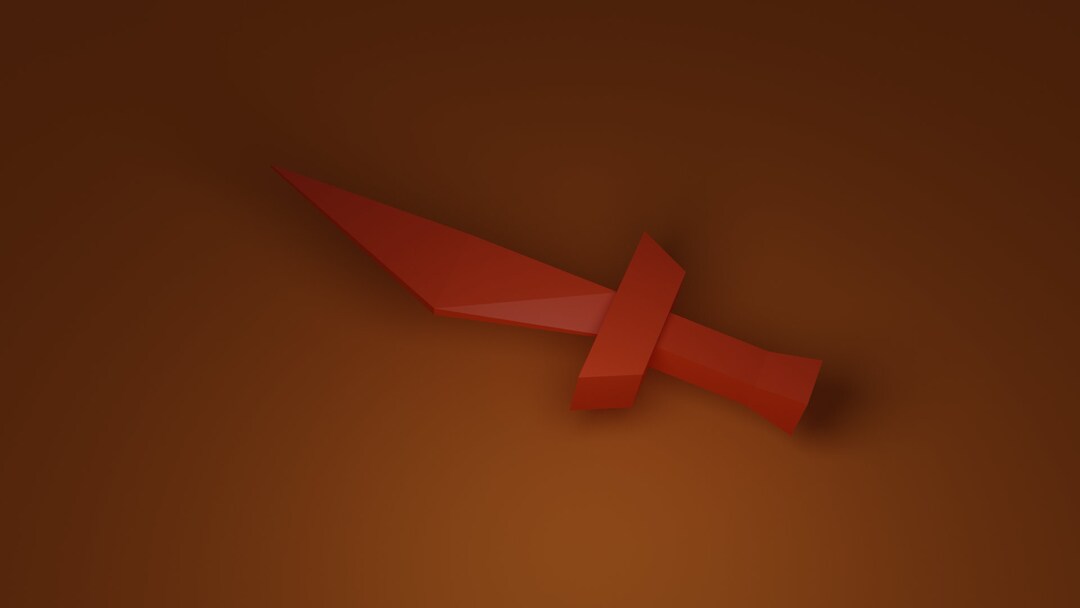 Oldschool Runescape Dragon Dagger 3D Print Model - Etsy