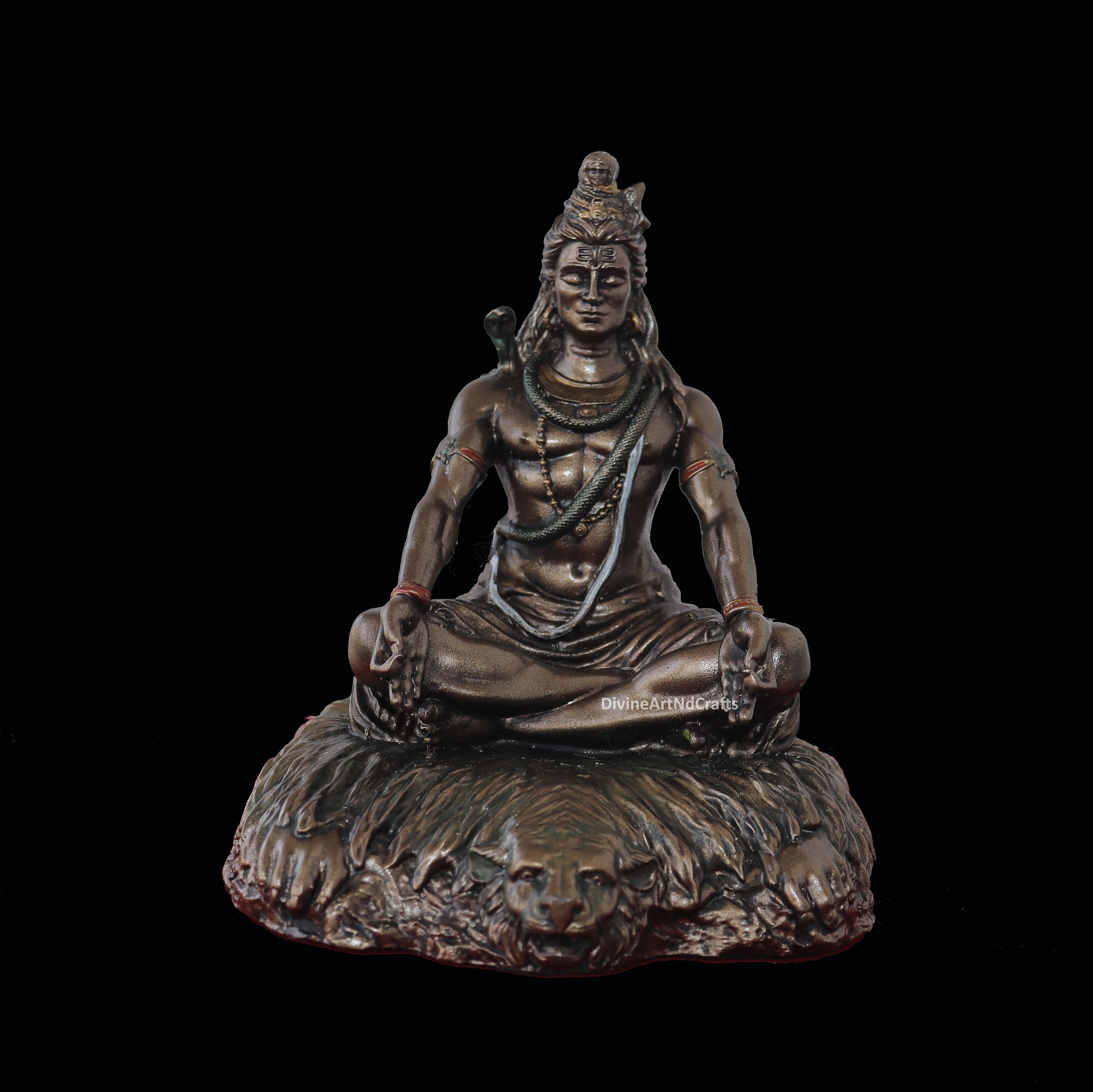 Shiva Statue Resin Shiva Statue 5 Shiva Meditating - Etsy