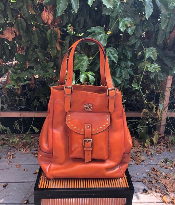 Pratesi Firenze Italian Leather Crossbody Bag - munimoro.gob.pe