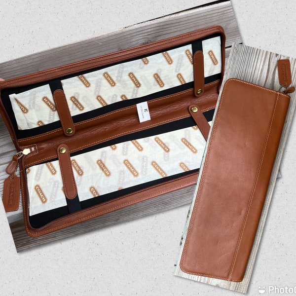 Leather Tie Case - Etsy