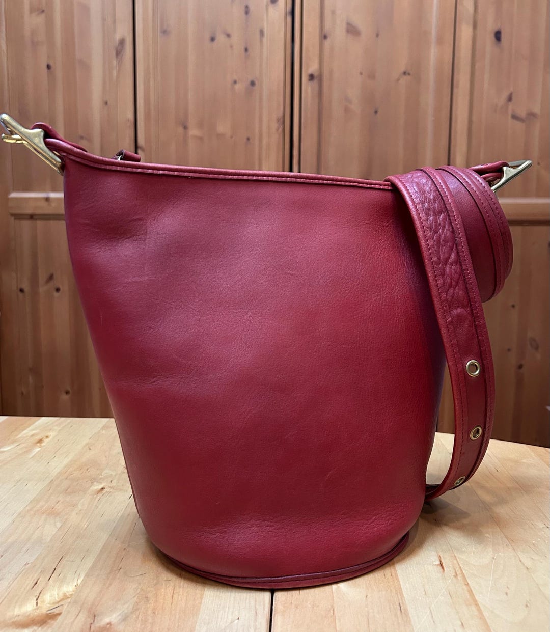 Like New Vintage Coach 9953 Helen Berg’s Legacy Red Duffle 13 Bag - Etsy