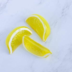 Fake Lemon Slices, Lemon Tier Display, Artificial Lemon Slice, Lemon ...