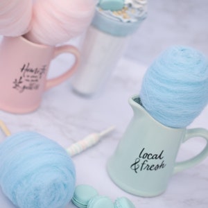 Mini Cotton Candy , Fake Food Props and Coffee Bar Decor , Fake Cotton ...