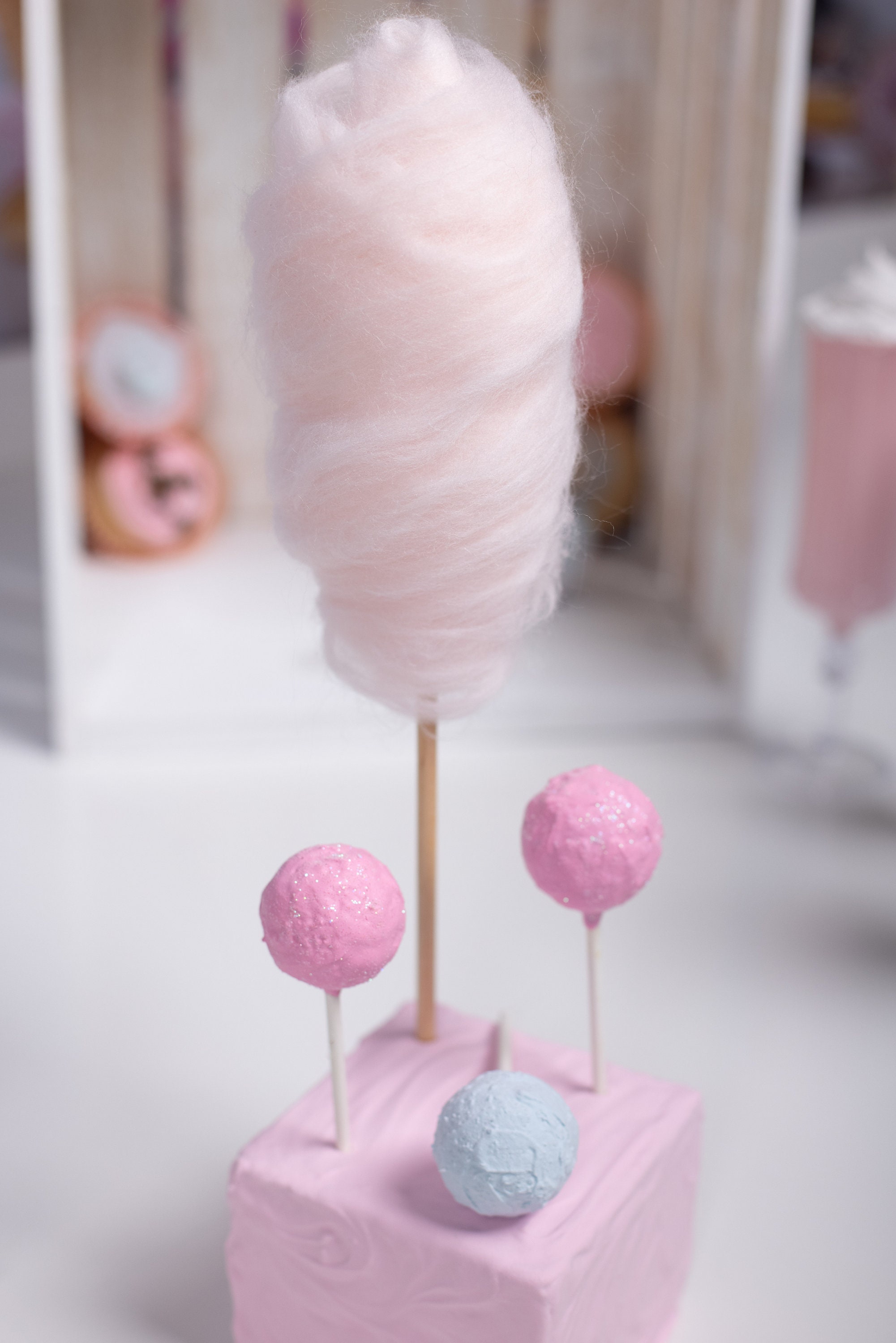 1pc Faux Cotton Candy Perfect Fake Food Props and Coffee Bar | Etsy