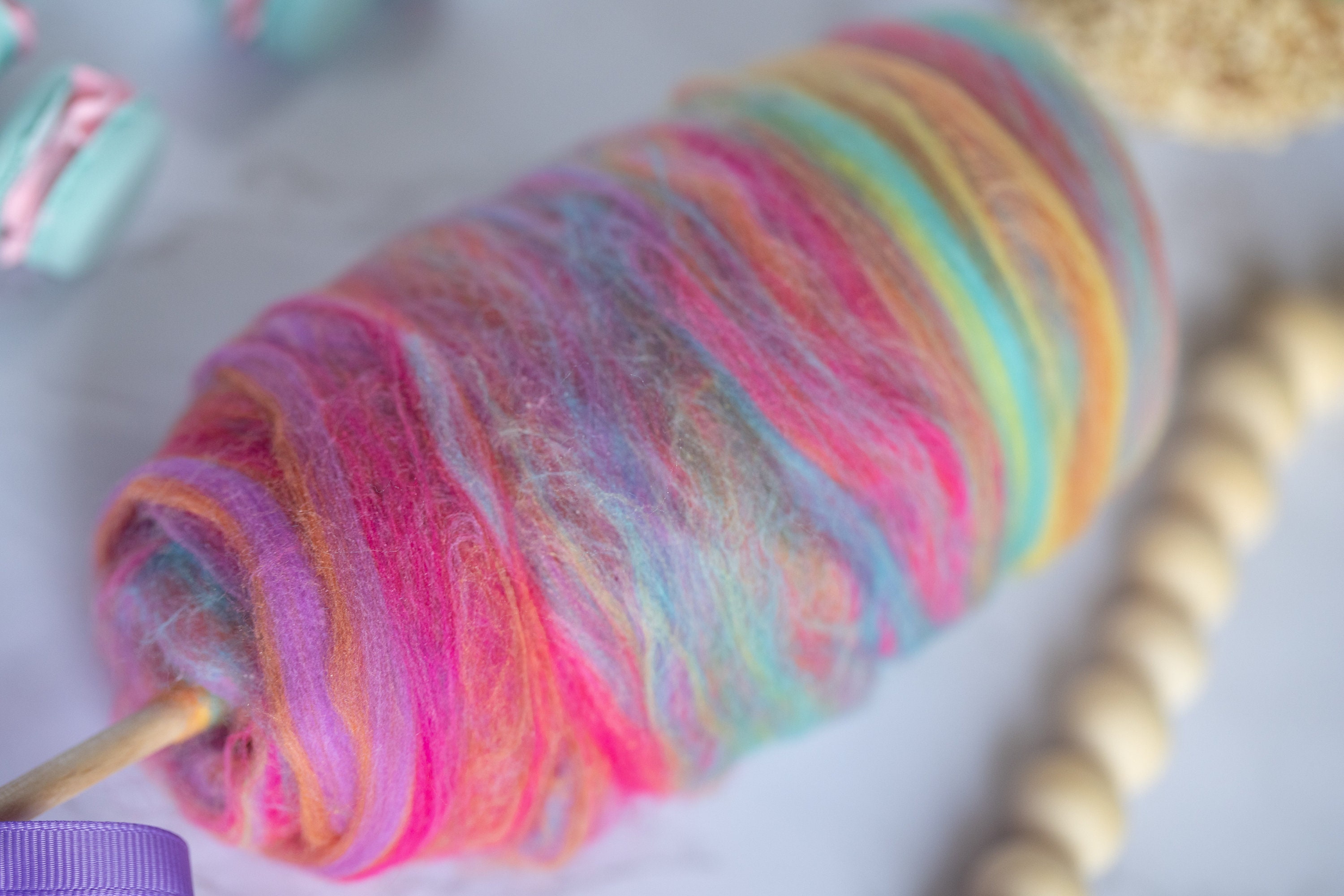 Mini Cotton Candy , Fake Food Props and Coffee Bar Decor , Fake Cotton ...