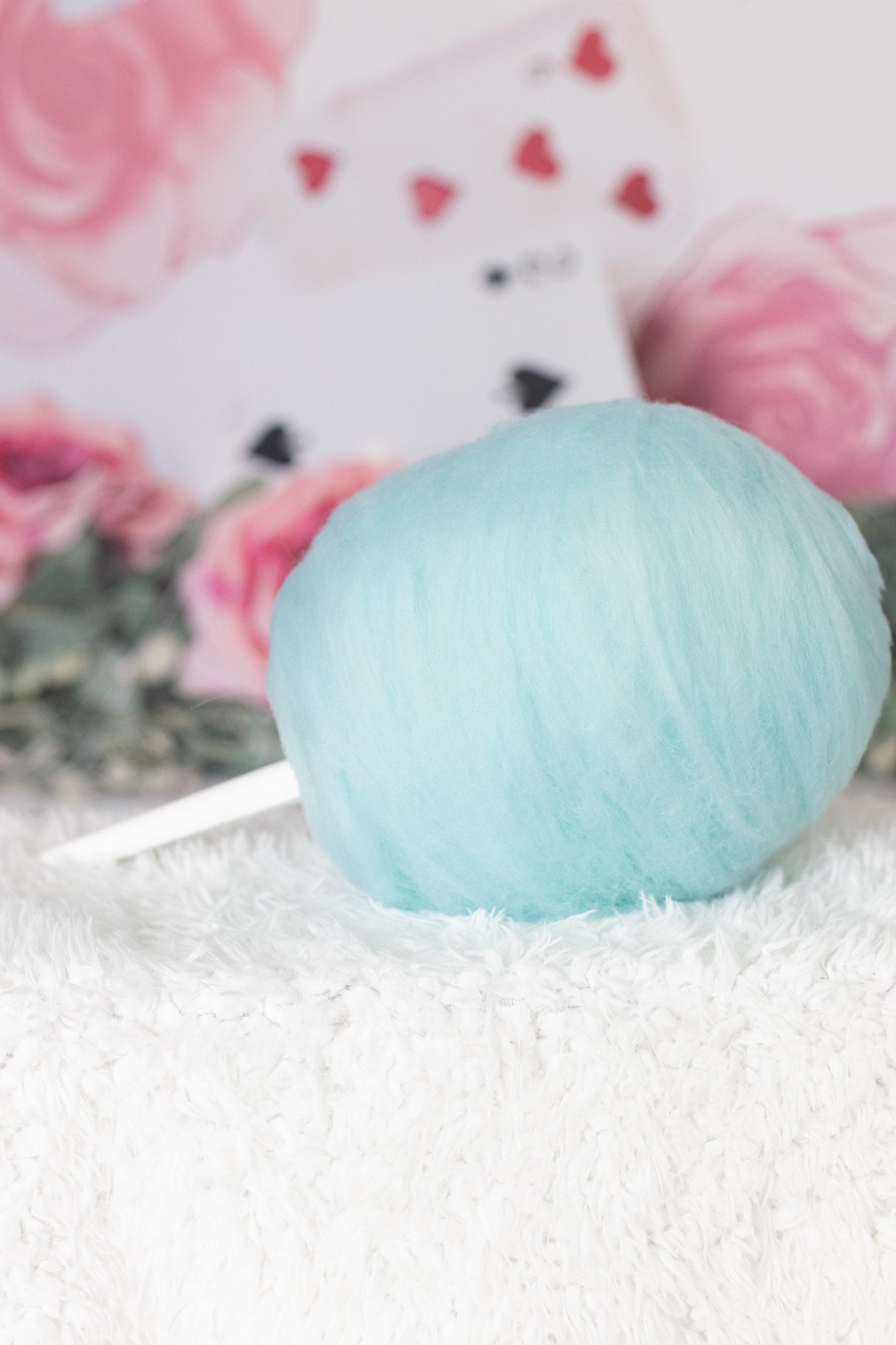 1pc Faux Cotton Candy | Perfect Fake Food Props and Coffee Bar Decor ...