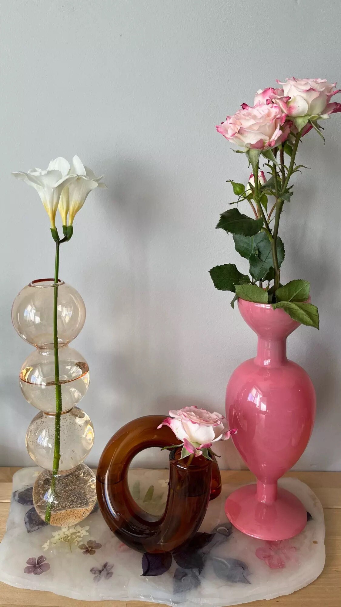 Twisted Glass Candle Holder Vase - Etsy