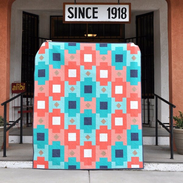 Spinning Triangles Modern Quilt Pattern - Etsy Canada