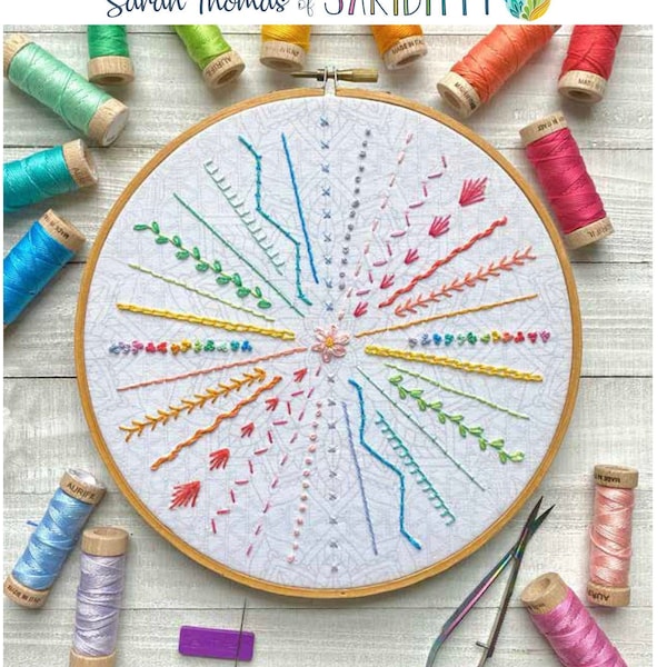 Embroidery Sampler Pattern - Etsy