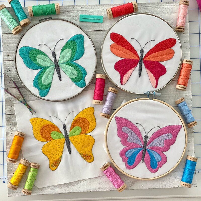 Flutterby Embroidery - Etsy