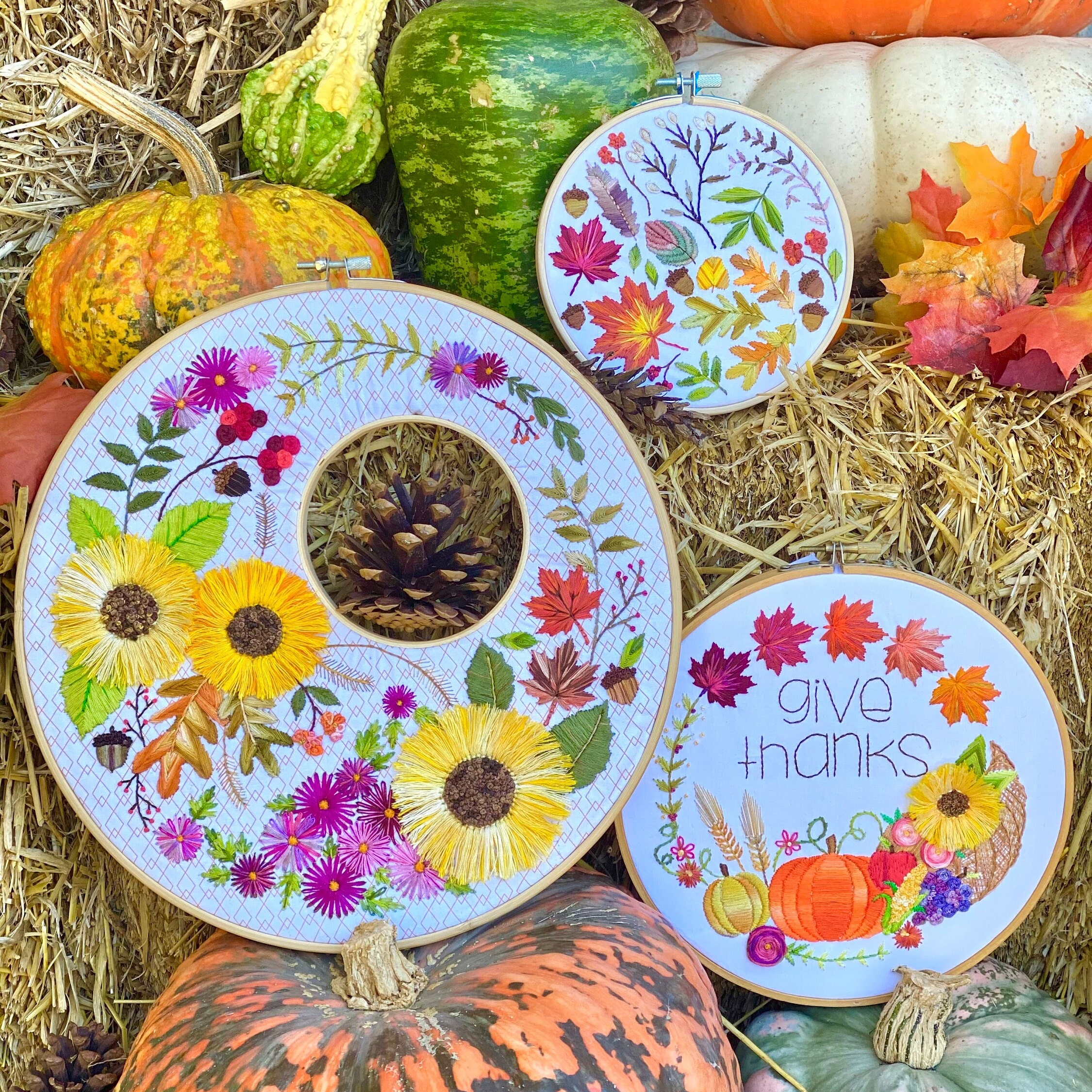 Give Thanks Stitch PDF Pattern - Etsy