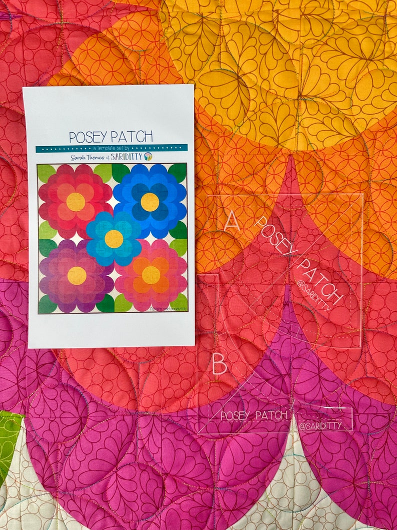 Posey Patch TEMPLATE Set - Etsy