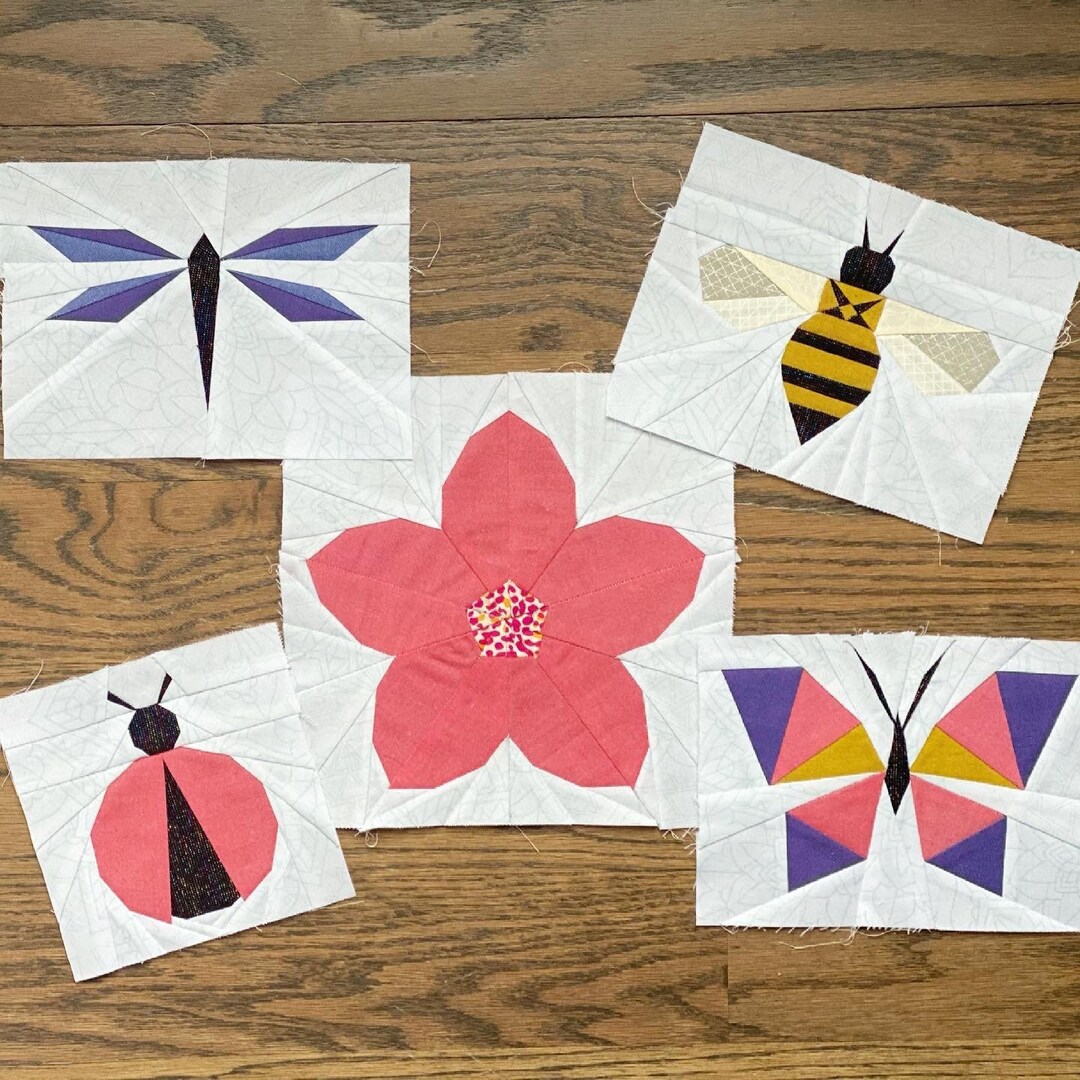 Spring Fling *PDF* Pattern - Intermediate FPP - Etsy